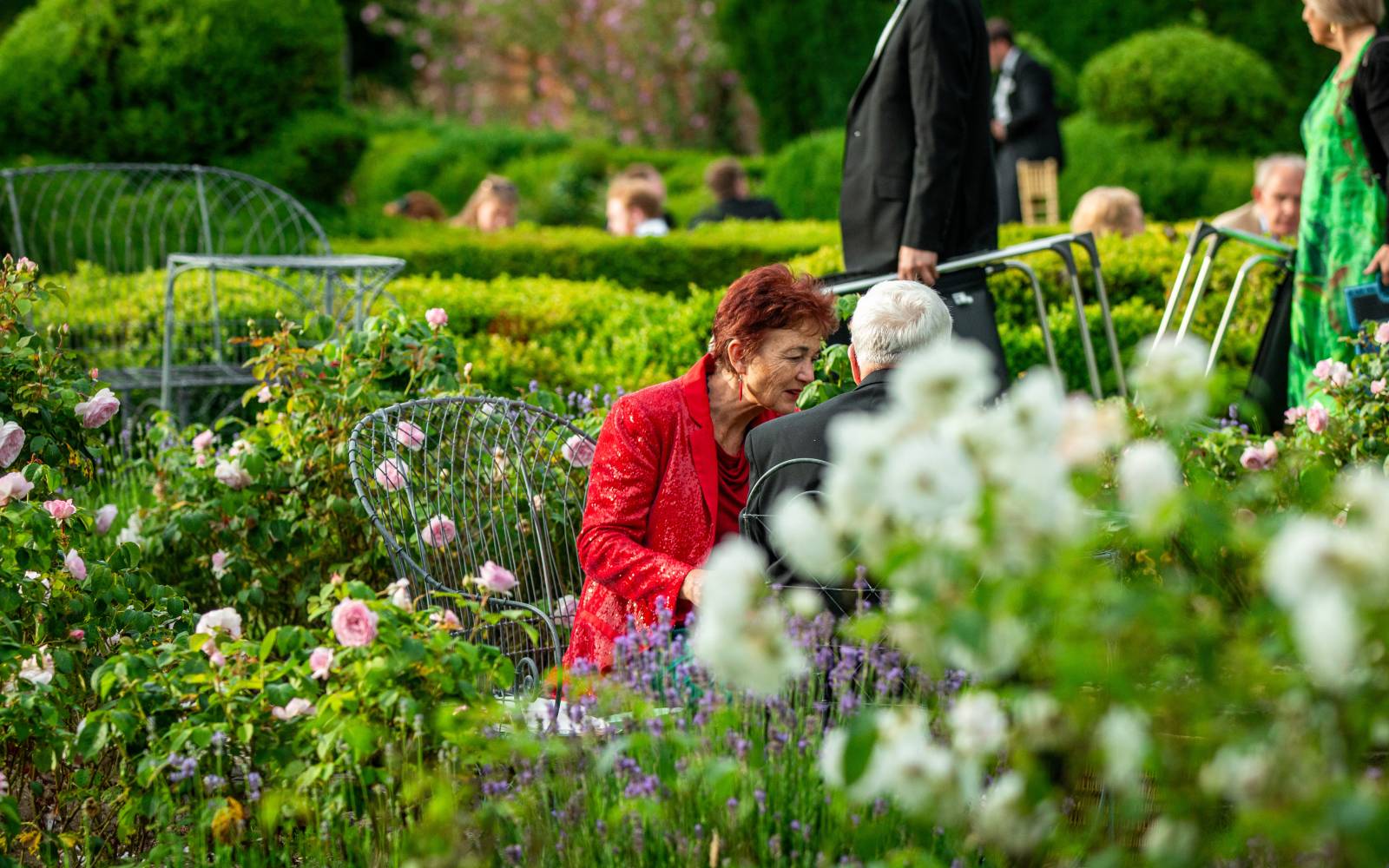 Lifestyle in the garden | Grange Park Opera