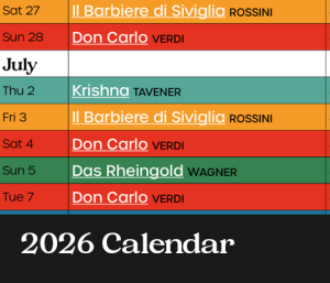 Summer 2026 | Grange Park Opera