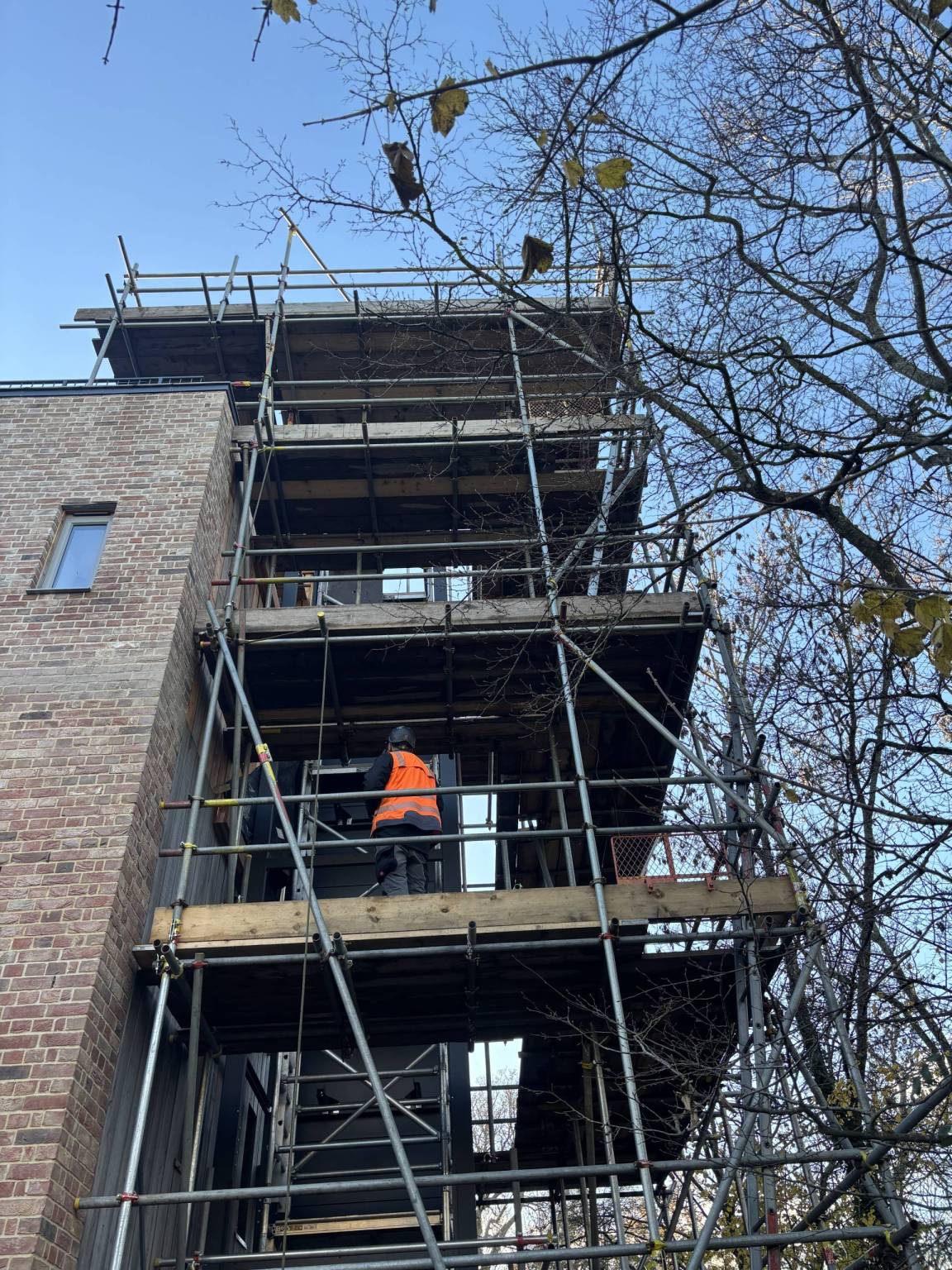 The lift to the Treetop Studio | Grange Park Opera